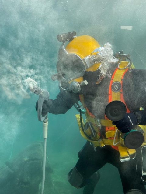 Travaux sous marins & génie civil | DPE Diving